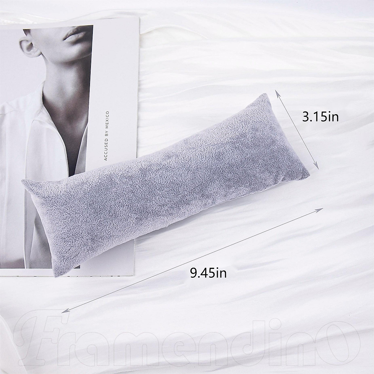 Framendino, 2 Pack Watch Pillow Long Velvet Bracelet Display Jewelry Displays for Stand Organizer