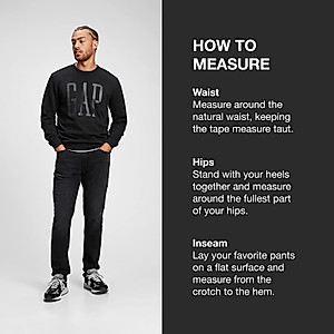 GAP Mens Soft Wear Skinny Fit Jeans, Resin Rinse 063, 36W x 34L US