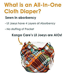 Kanga Care Lil Joey Cloth Diaper (2pk) Clyde