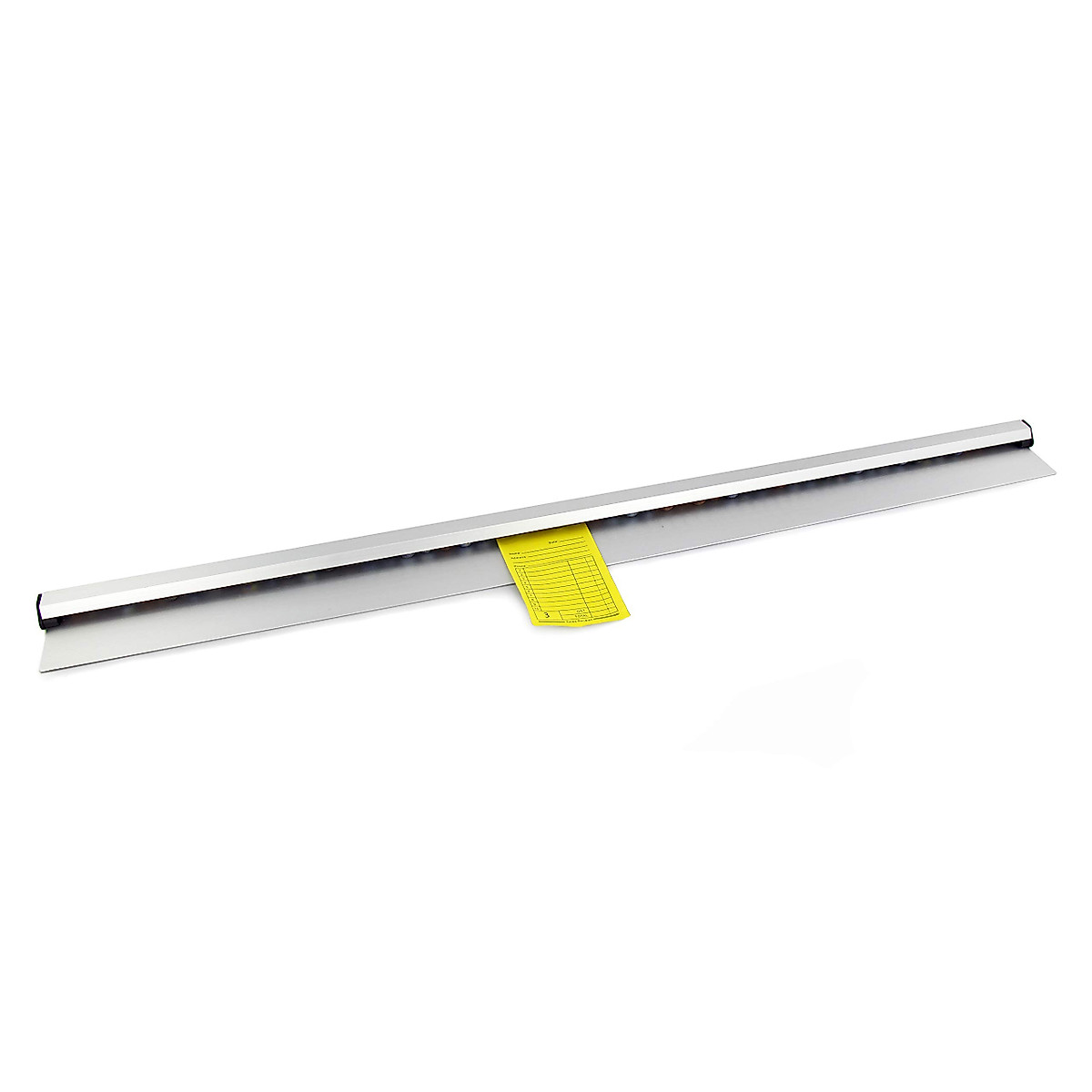 New Star 23923 Anodized Aluminum Slide Check Rack, 36-Inch, Silver