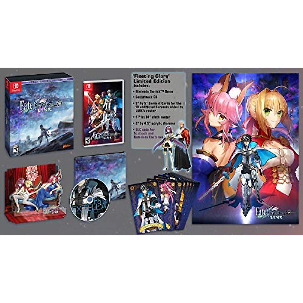 Fate/EXTELLA Link - Fleeting Glory Limited Edition - Nintendo Switch