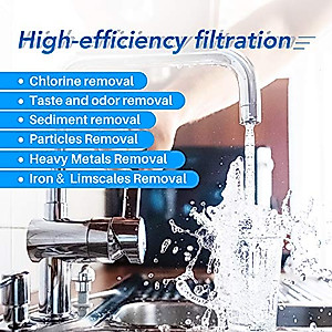 ICEPURE Faucet Water Filter Replacement for Pur® Plus RF9999® FM-2500V, FM-3700, RF3375, PFM400H PFM450S PFM150W PFM350V PUR-0A1 FM2500V FM-3700 for All PUR Faucet Filtration Systems, 6PACK