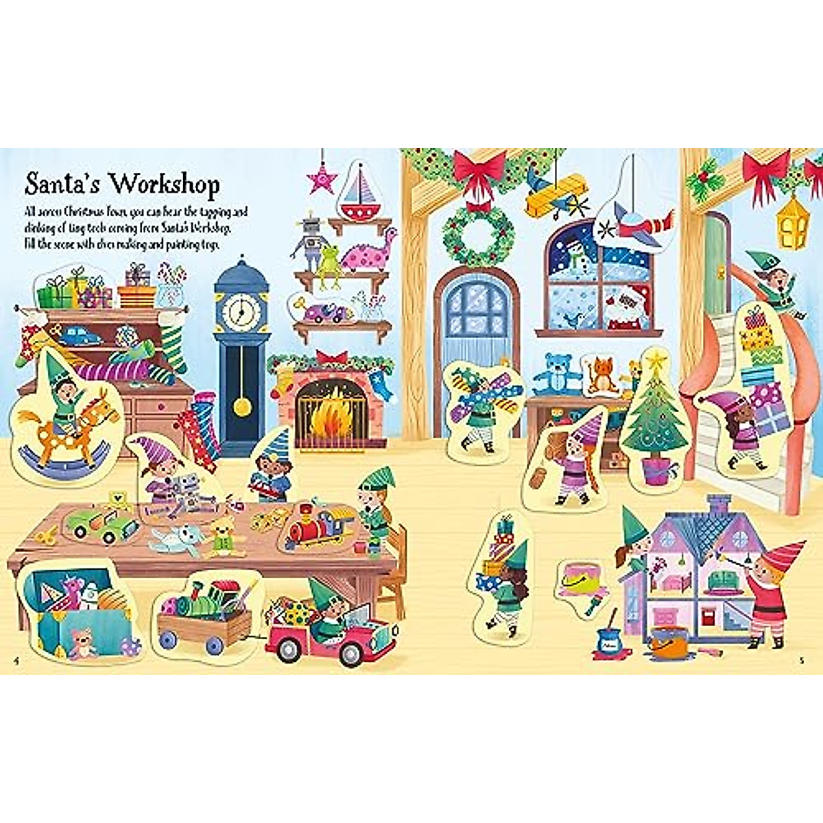 First Sticker Book Christmas: Enchanting Holiday Decorating Fun with over 150 Stickers, Perfect for Toddlers and Preschoolers (First Sticker Books)