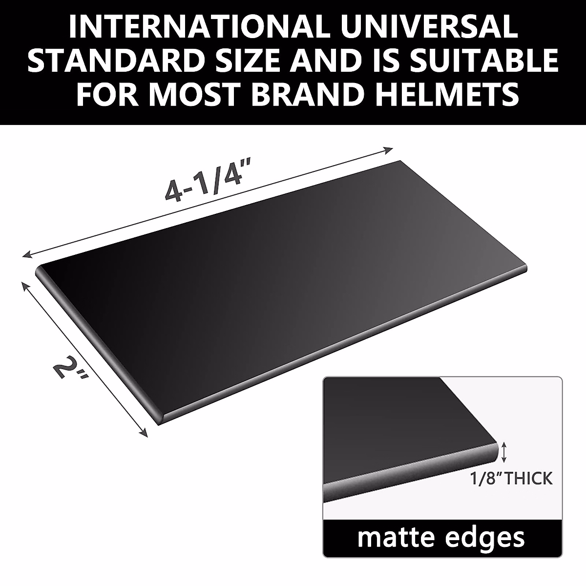 Welding Hardened Glass Filter Lenses Plate, 2" x 4.25", Shade 14, 2PCS