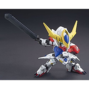 Bandai Hobby SD BB402 Gundam Barbatos Lupus DX Gundam IBO Action Figure