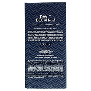 David Beckham Classic Blue Men's Eau de Toilette Spray, 3 Ounce