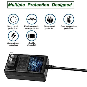 Charger for Bissell 2387 AC Adapter Power Cord Compatible for Bissell 2387 23873 23874 Cordless Stick Vacuum Cleaner Charger