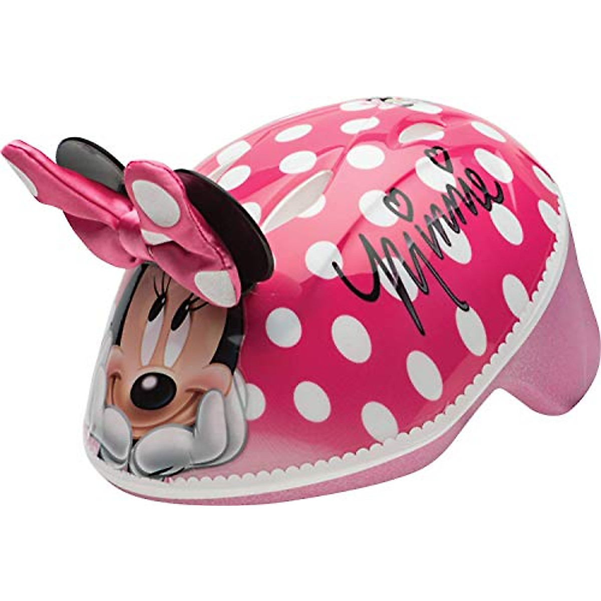 Bell Disney Minnie Mouse 3D Minnie Me Toddler Bike Helmet