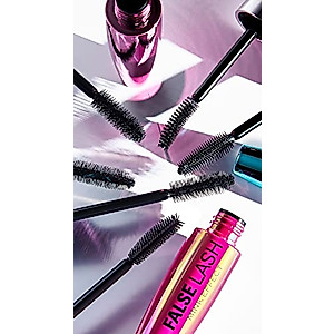 Makeup Revolution Wispy False Lash Mascara, Lengthening & Volumising Effect, Black, Cruelty-Free, 0.08 Oz