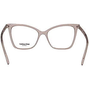 Saint Laurent SL386 003 Eyeglasses Women's Beige/Transparent Optical Frame 53mm
