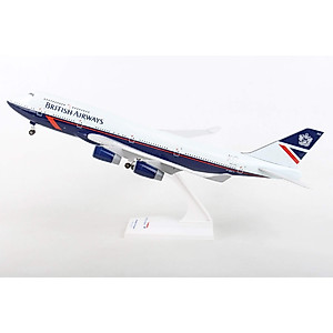 Skymarks Daron British 747-400 1/200 w/Gear Landor Livery 100 Years (SKR1030)
