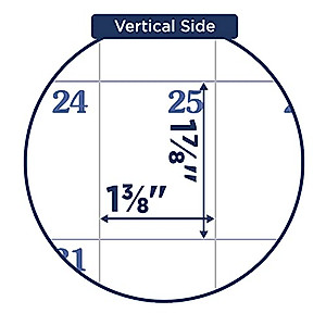 AT-A-GLANCE 2023 Wall Calendar, Dry Erase Monthly Wall Planner, 12 Month, 48" x 32", Jumbo, Vertical/Horizontal, Reversible, Blue (A1152)