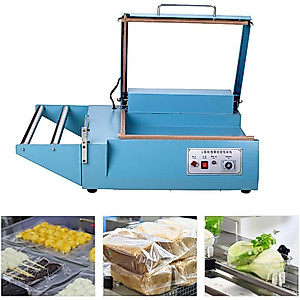 Hlixzoy Dynamic L-Type Sealing and Cutting Machine, PVC Tubular Heat Shrink Film Sealing and Cutting Machine, Pe Film Sealing and Cutting Machine, Suitable for Home Retail Industry Sealing