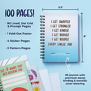 DIY Journal Kit for Girls-Journal for Girls, Teens, Tween-Gifts for Teen Girls 8-14 Years Old-Cool Birthday Gifts for Girls-Stationery Set, Scrapbook & Diary Supplies Set, Journaling Art Crafts Kit