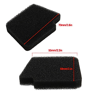 4pcs 545146501 Air Filter Replacement for Poulan BVM200FE BVM210FA BVM210VS SM210VS GBV345 Blowers Replacement for Craftsman 358794780 358794770 Leaf Blower