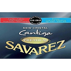 Savarez New Cristal Cantiga Premium Medium Classical Guitar Strings Set (STSAV51-50488)
