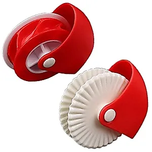 HYG Pastry Wheel Decorator and Cutter Beautiful Pie Crust, Plastic Pastry Pie Decoration Cutter Wheel Roller, Lattice Cutter Pastry Tool for Beautiful Pie Crust or Ravioli Pasta