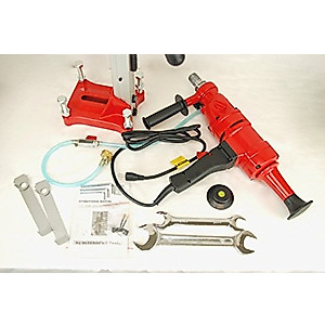 BLUEROCK Tools Model 4Z1WS Concrete 2-Speed Core Drill with Stand