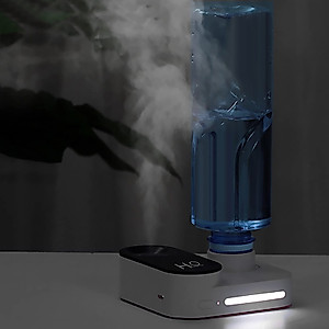 Personal Portable Travel Humidifier Ultrasonic Cool Mist Water Bottle with Auto Shut-Off, Adjustable Travel USB Mini for Car Home Bedroom Office Hotel (Green)