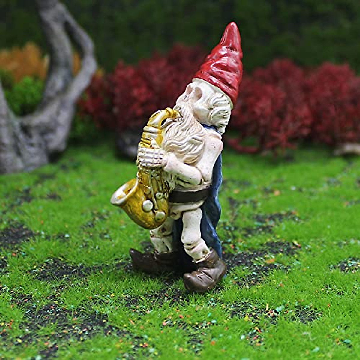 HONEYSHOW Fairy Garden Accessories,3Pack Fairy Garden Kit, Happy Halloween Miniature Figurines, Miniature Dog/Couple Statues- for Bonsai Craft Decor or Home Decoration