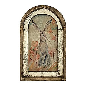 Ochine Easter Bunny Picture Rabbit Wall Art Cute Animal Artwork Kids Room Decor Bunny Decor Wall Art Cute Rabbit Poster Picture Canvas Print Easter Decorations Front Door Wall Window Home Decor