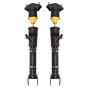 TRQ Rear Air Suspension Shock Pair Set for Mercedes Benz GL Class & ML Class with AirMatic Suspension GL320 / GL350 / GL450 / GL550 / ML320 / ML350 / ML450 / ML500 / ML550