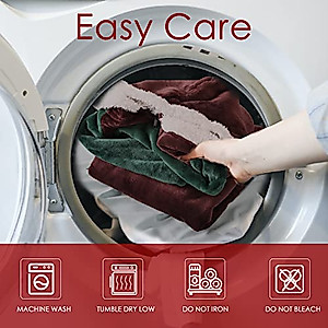 Marquess Oversized Wearable Blanket Microfiber & Sherpa Hoodie For Men/Woman | Soft Warm Fleece Hooded Blanket Sweatshirt with Large Pockets, One Size Fits All (BROWN&GREEN)