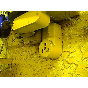 Welder 6-50R Plug-In Receptacle, 3-Pin Socket, Wall Mount Outlet, Power Box 220/250V NEMA Miller Lincoln Hobart Plasma Cutter Mig Tig Arc UL-FX6-50R