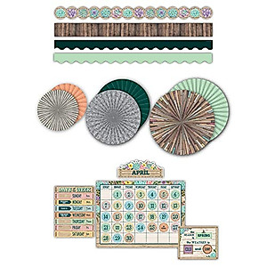 Teacher Created Resources Rustic Bloom Classroom Kit (32404)