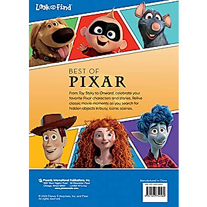 Best of Pixar Look and Find Activity Book - Includes Toy Story, Cars, and More! - PI Kids