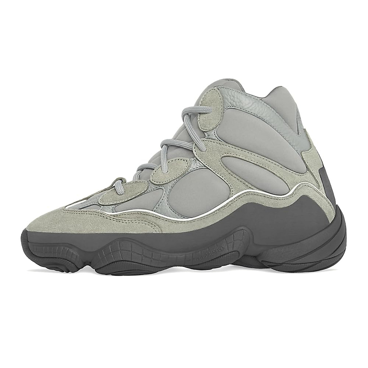 adidas Mens Yeezy 500 High GY0393 Mist Slate - Size 6.5