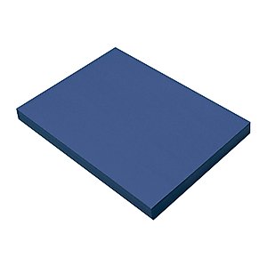 Prang (Formerly SunWorks) Construction Paper, Bright Blue, 9" x 12", 100 Sheets