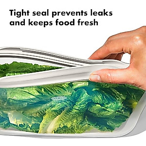 OXO Good Grips Silicone Reusable Bag – Gallon Bag (128 oz) - Oat