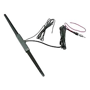 Jensen AN150SR AM/FM Antenna, Amplified Glass Mount Medium