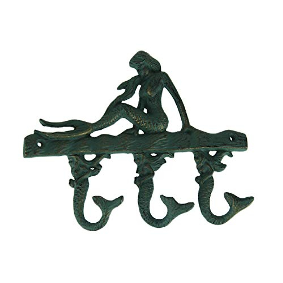 GSM Cast Iron Mermaid Coat Rack