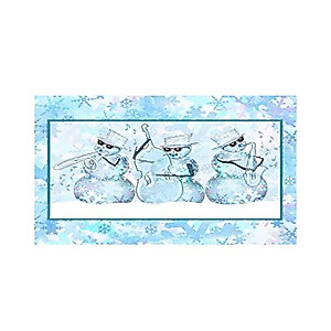 Springs Creative The Blues Brothers Christmas 36" Panel Blue, Fabric