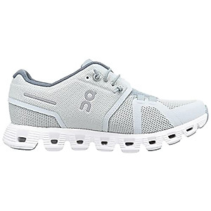 ON Women's Cloud 5 Sneakers, Surf/Cobble, Blue, 9.5 Medium US