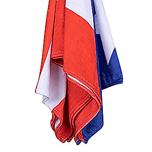 Puerto Rico Flag Throw Blanket, Super-Soft Extra-Large Puerto Rican Flag Blanket for Men, Women, Teens and Children, Cute Fleece Puerto Rico Blanket (50in x 60in) Warm and Cozy Throw for Bed or Couch