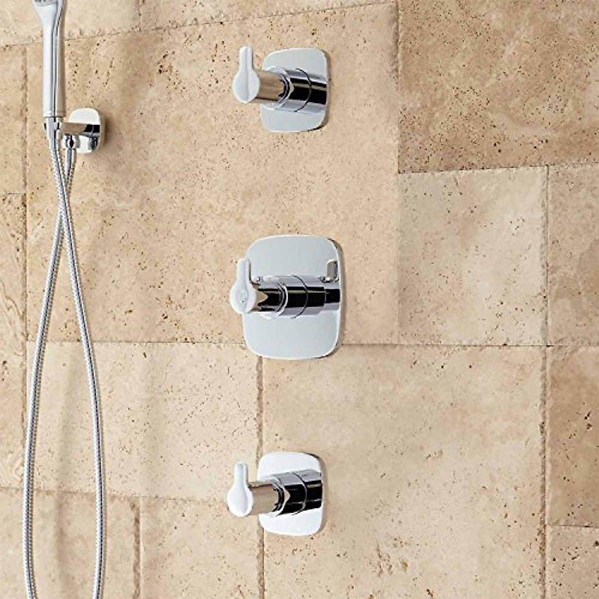 Signature Hardware 927745 Arin Thermostatic Shower System with Hand Shower and 6 Body Sprays - Rough In Included