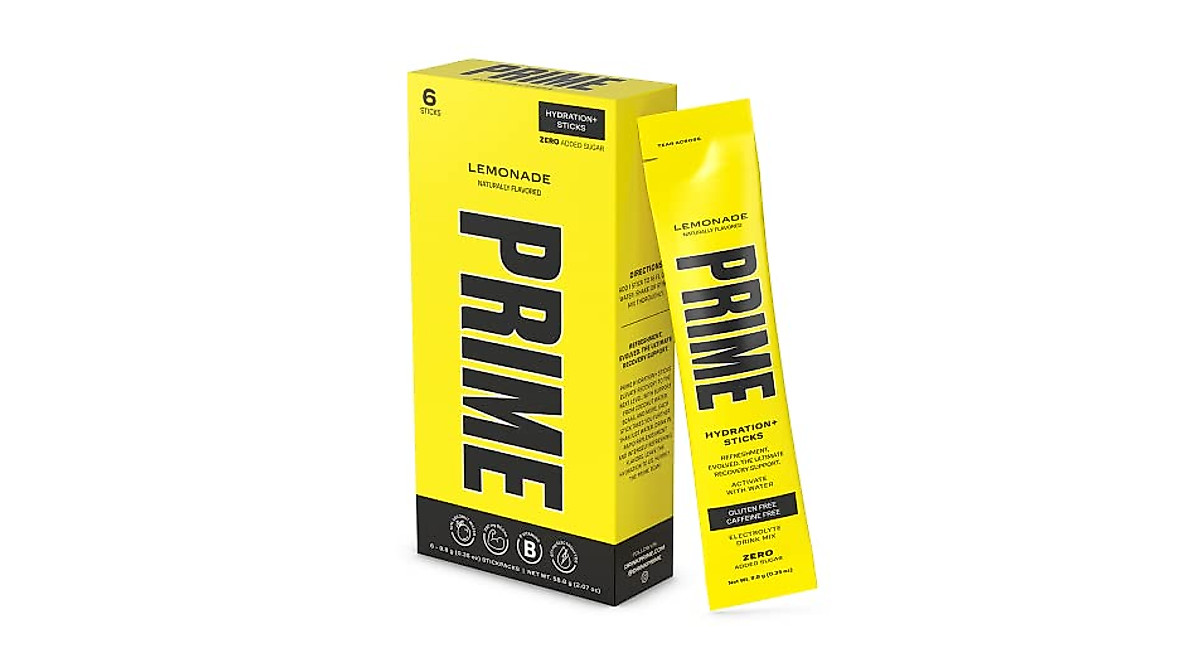 Prime Hydration+ Stick Pack - Electrolyte Drink Mix