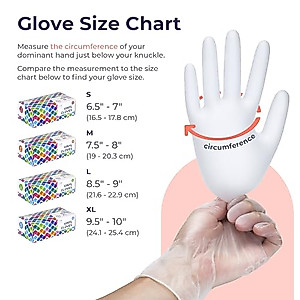 [200 Pack] Disposable Food Prep Vinyl Gloves Large L, Food Service Grade Kitchen Glove for Cooking Handling Serving Cleaning, Clear Powder Free, Latex Free