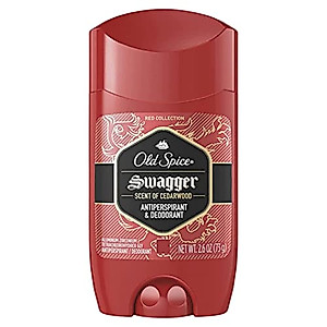 Old Spice Red Zone Anti-Perspirant Deodorant Invisible Solid Swagger 2.60 oz (Pack of 2)