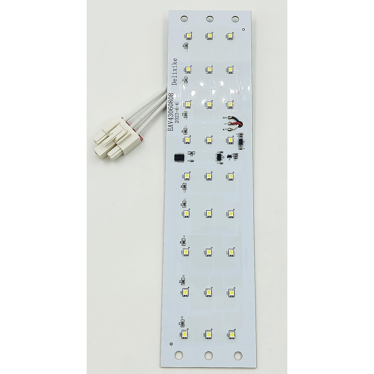 Delixike EAV43060808 EAV43060804 EAP5020295 LED Light BoardCompatible With Kenmore LG Refrigerator LED Light Assembly