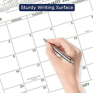 AT-A-GLANCE 2023 RY Two Color Monthly Desk Pad, Large, 21 3/4" x 17"