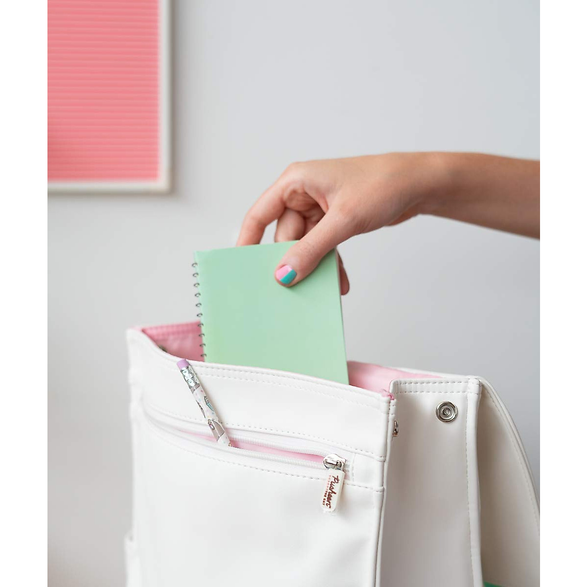 Official Pusheen Backpack, Kawaii Backpack - Bookbag, Travel Laptop Backpack, Girls Bag, Pusheen Gift - Pink Backpack