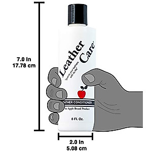 Apple Leather Care Leather Conditioner 8oz Bottle