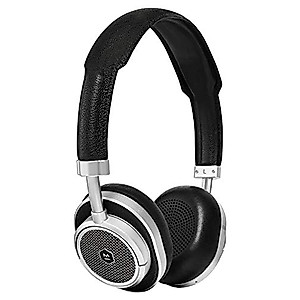 Master & Dynamic MW50+ Wireless Headphones Silver/Black (Renewed)