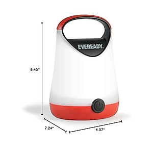 Eveready LED Camping Lantern X-250, Bright Tent Light, Rugged Water Resistant LED Lanterns, 100 Hour Run-time