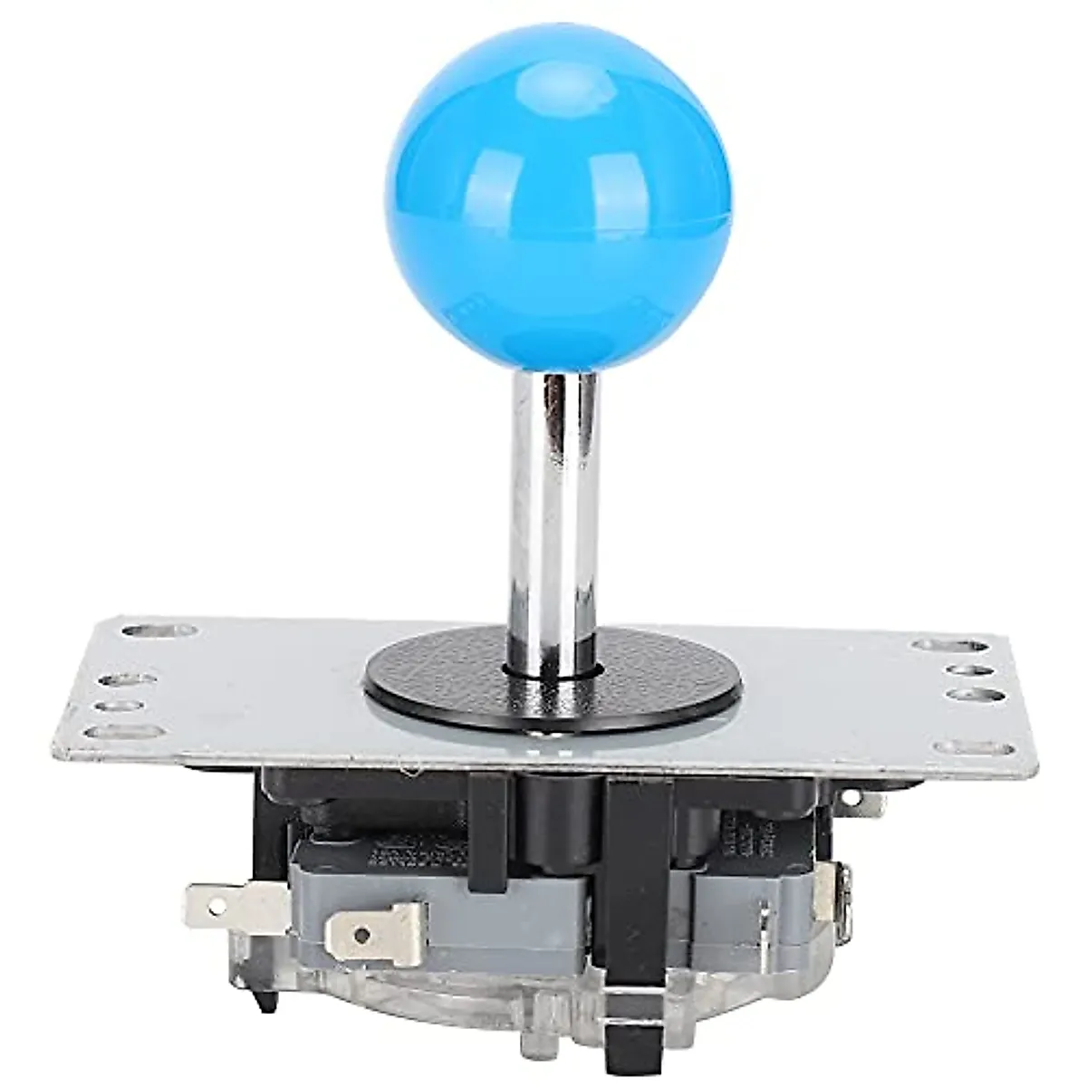 USB Game Set, Fighting Game Accessory Professional Made Can Be Connected to Button Lights Can Be Connected to Various Devices for Silky Arcade Experience(Double Suit Blue + red)