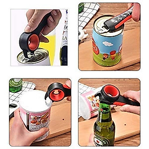 TBZZXC 6 in 1 Multi Bottle Opener and 5 in 1 Jar Opener,Can Opener for Seniors with Arthritis Hand Weakness,Opener All in One Opener Tool (B)